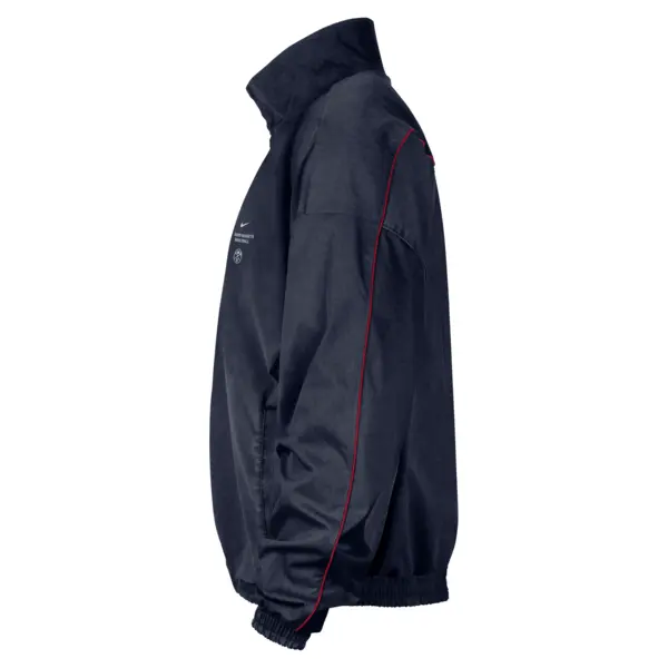 Nike Denver Nuggets Standard Issue Dri-fit Basketball Woven Jacket