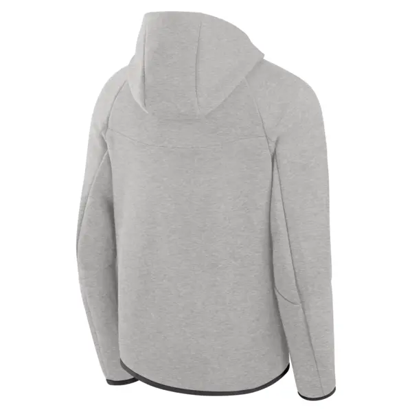 Nike Denver Broncos Top Billing Tech Fleece Windrunner Nfl Full-zip Hooded Jacket - Grey