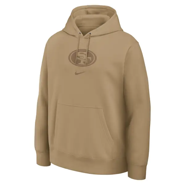 Nike San Francisco 49ers Washed Club Nfl Pullover Hoodie