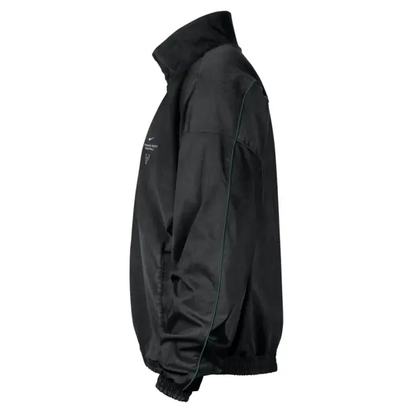 Nike Milwaukee Bucks Standard Issue Dri-fit Basketball Woven Jacket