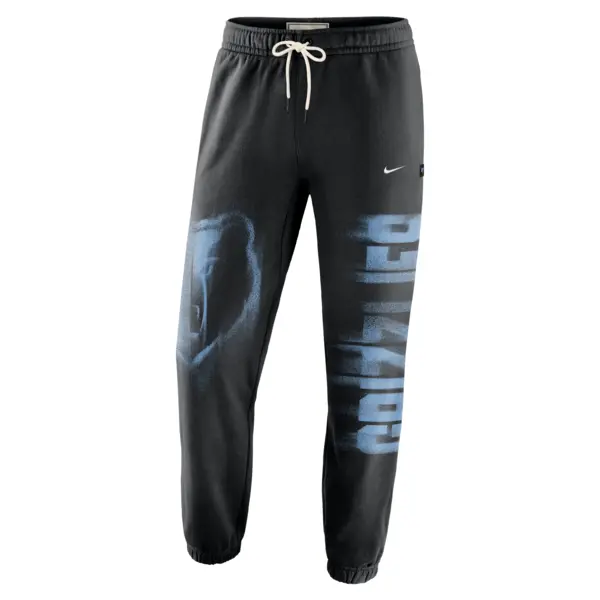 Nike Memphis Grizzlies Standard Issue Therma-fit Fleece Basketball Pants - Black