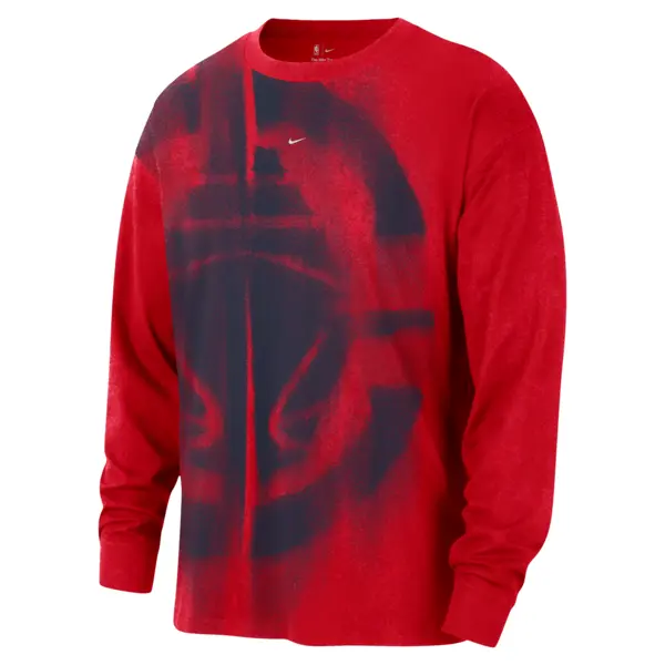 Nike La Clippers Essential Anthem Long-sleeve Basketball T-shirt - Red