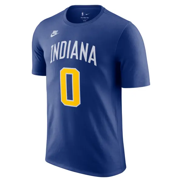 Nike Indiana Pacers Hardwood Classics Nba T-shirt - Blue