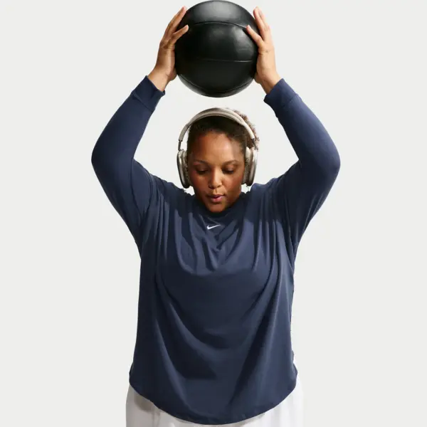 Nike One Relaxed Dri-fit Long-sleeve Top