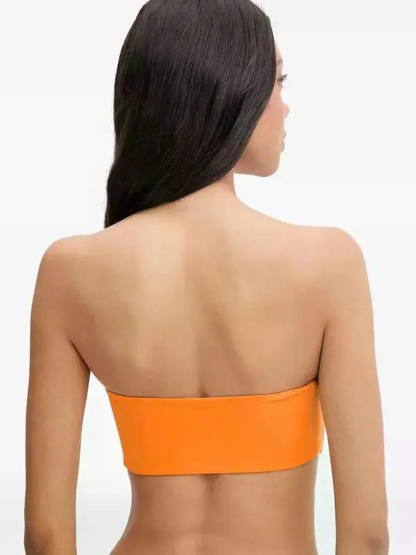Bond Eye Ora Twist-front Bandeau Bikini Top