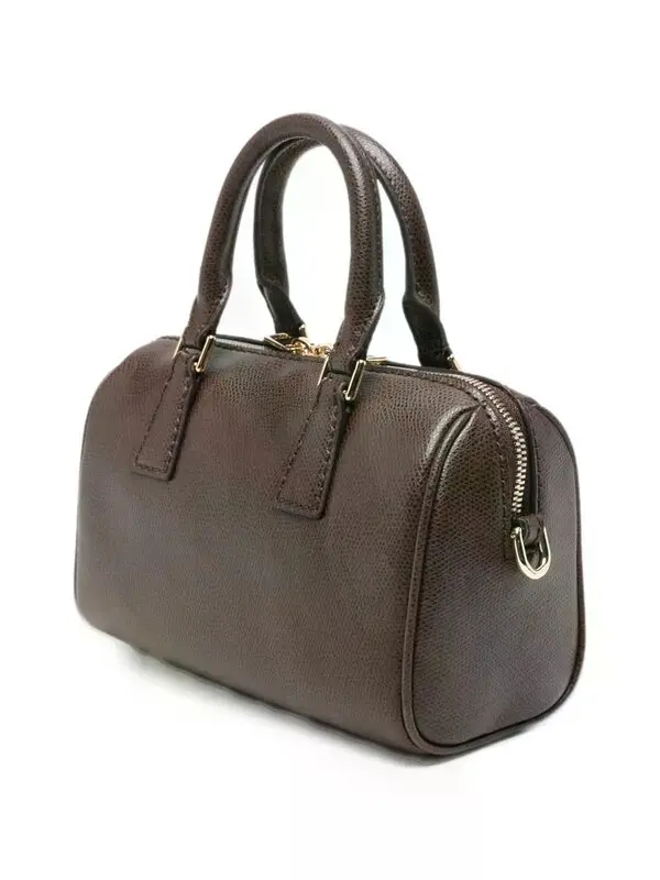 Furla Logo-plaque Leather Tote Bag