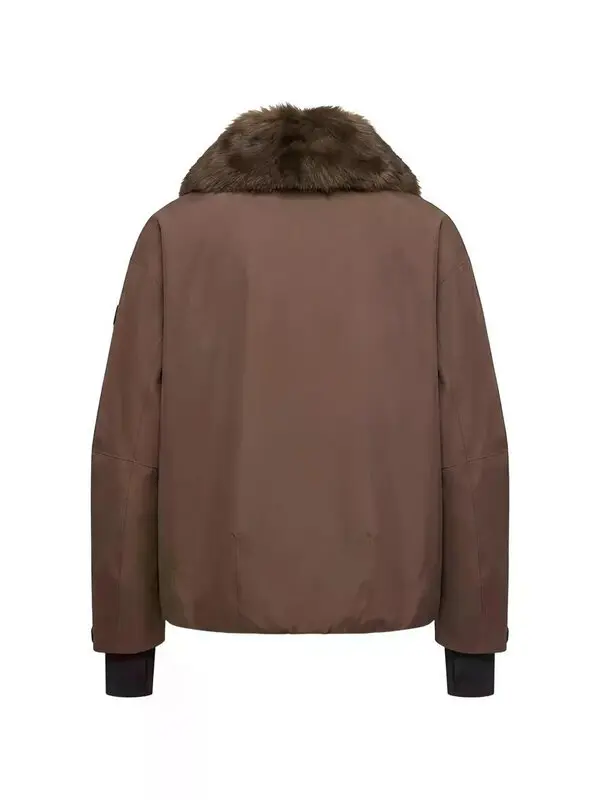 Moncler Caurel Shearling-collar Insulated Ski Jacket