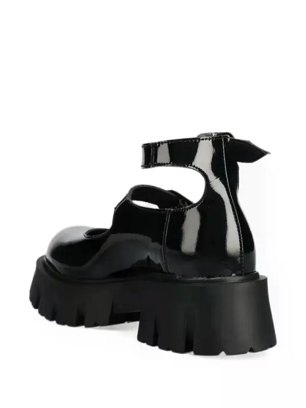 ALTERCORE Constance Buckle-fastening Platform Pumps