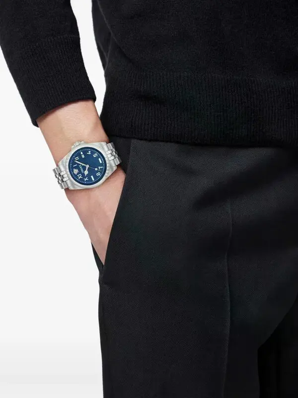 Versace Anteo Logo-patterned 41mm Watch