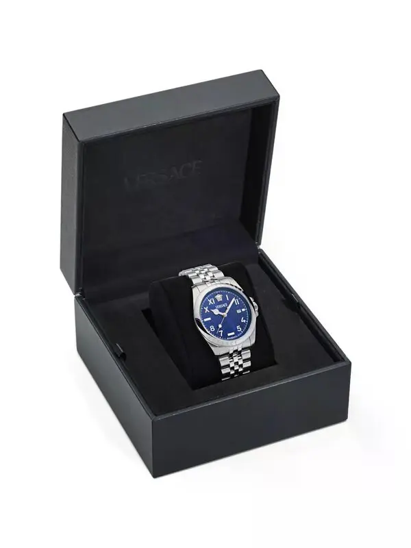 Versace Anteo Logo-patterned 41mm Watch