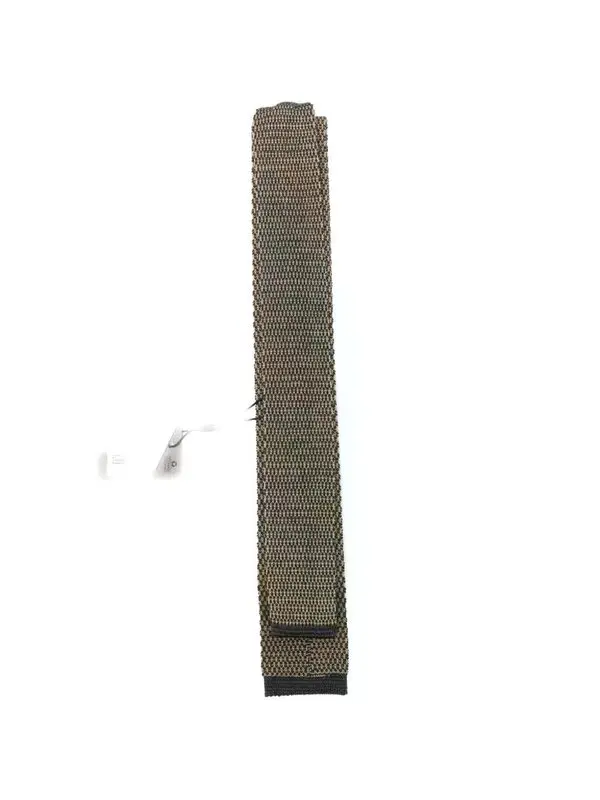 Corneliani Wool Tie - Brown