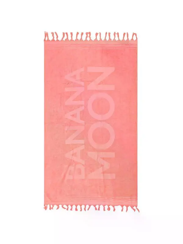 BANANA MOON Towely Popsy Fringed Beach Towel - Pink