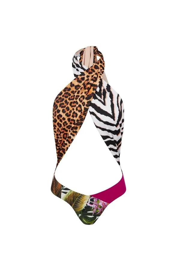 ROOM 24 Carol One Piece Tropical Mix - Pink