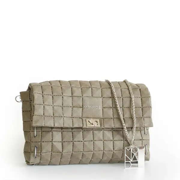 MONADE Clutch Bag Matte Taiga - Green