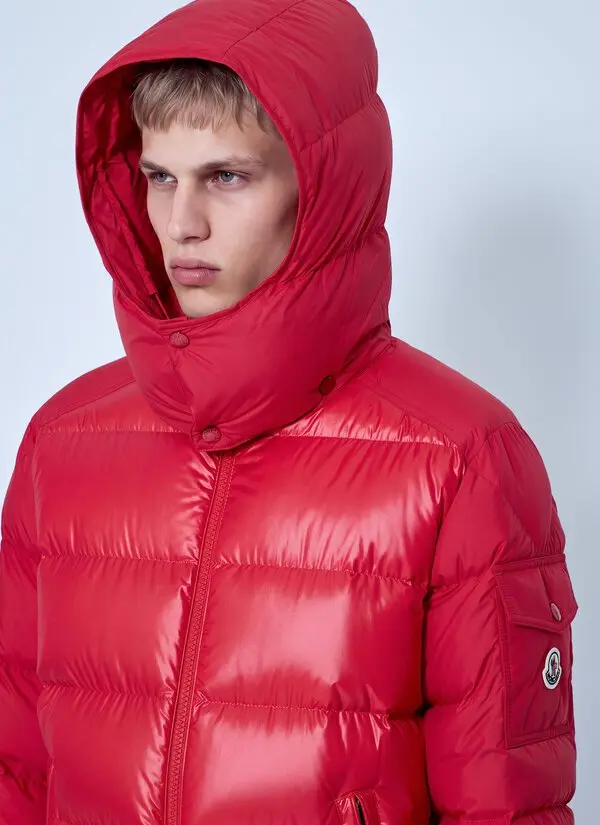 Moncler Maya Hooded Short Down Jacket