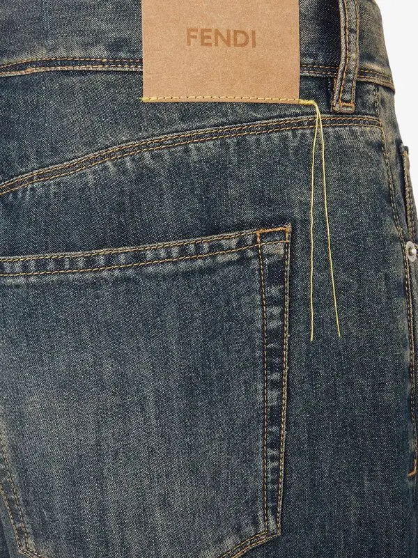 Fendi Bananatexâ® Denim Regular Fit Jeans