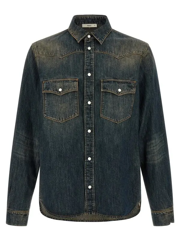Fendi Bananatex® Denim Shirt