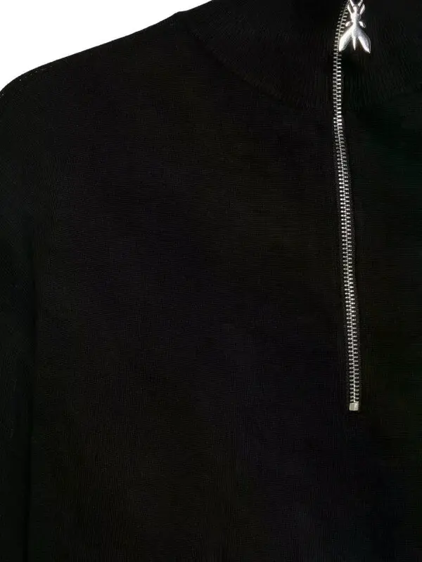 Patrizia Pepe Zip-neck Sweater