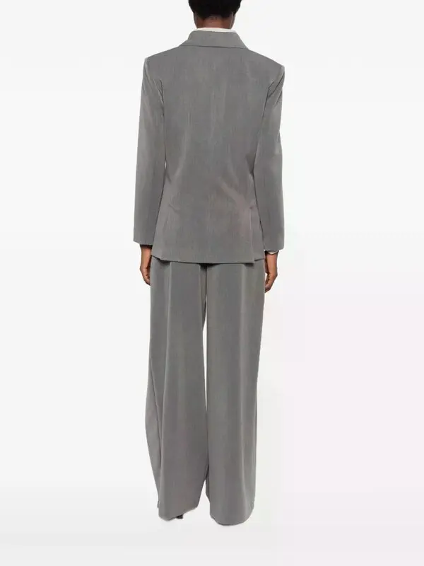 CARLA G. Double-breasted Peak-lapel Blazer