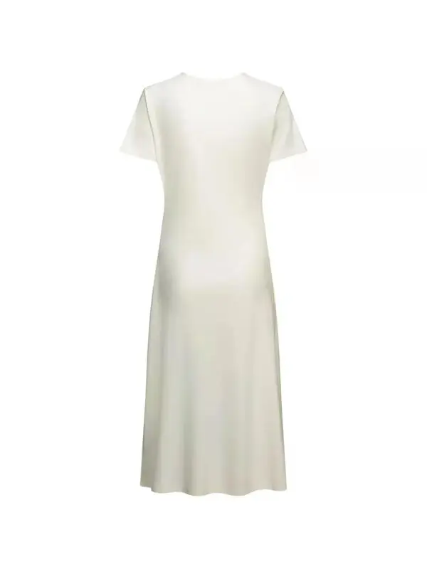 Karl Lagerfeld Draped T-shirt Midi Dress