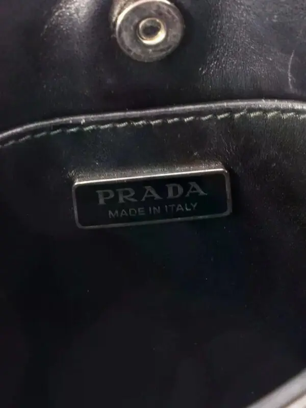 Prada Cleo Shoulder Bag Spazzolato Leather Medium Hobo Bag