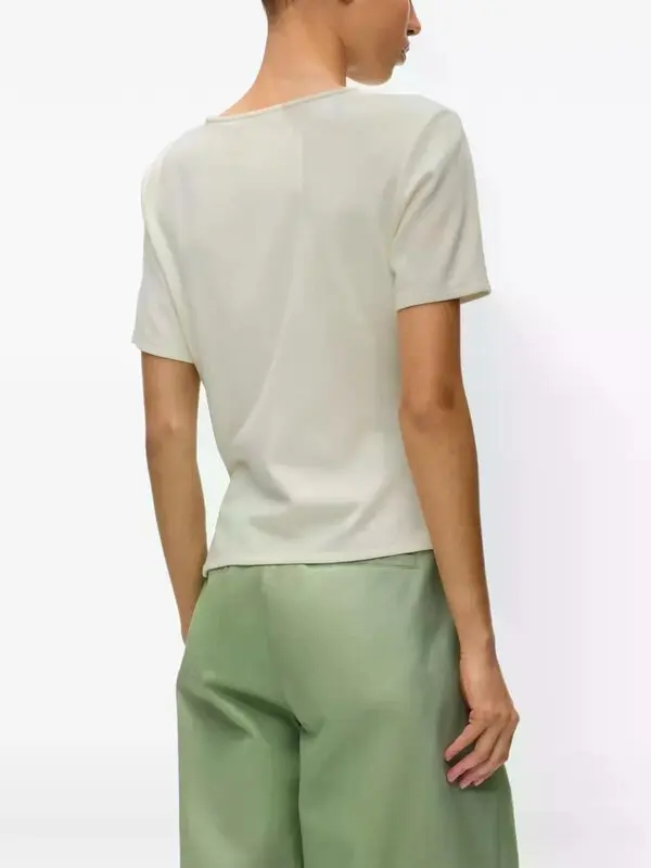 Karl Lagerfeld Asymmetric Draped T-shirt