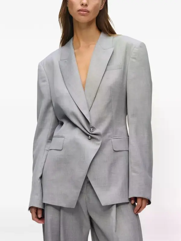 Karl Lagerfeld Pierced-detail Blazer