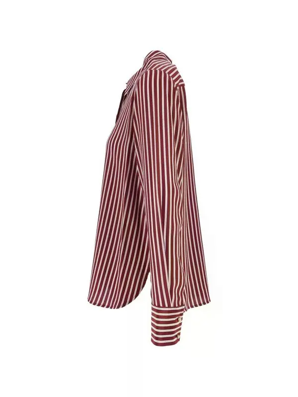 Max Mara Flirt Striped Silk Shirt