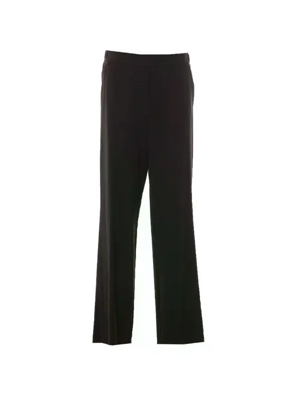 RUE DU BAC Elasticated Wide-leg Trousers