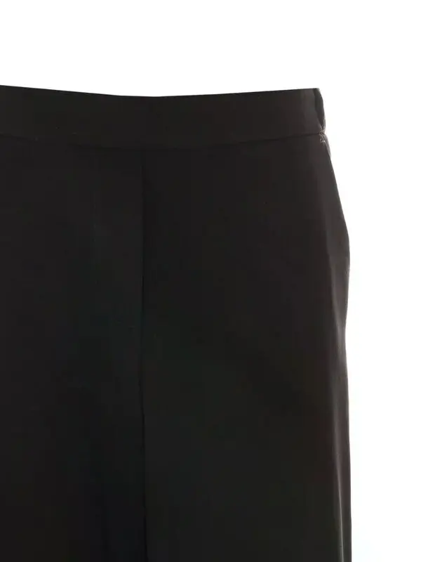 RUE DU BAC Elasticated Wide-leg Trousers