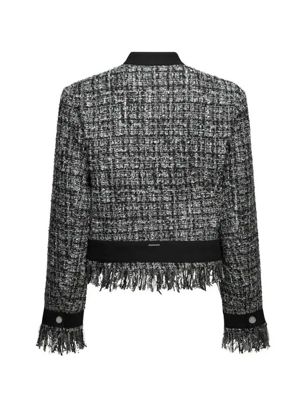 Karl Lagerfeld Fringed-edges Jacket