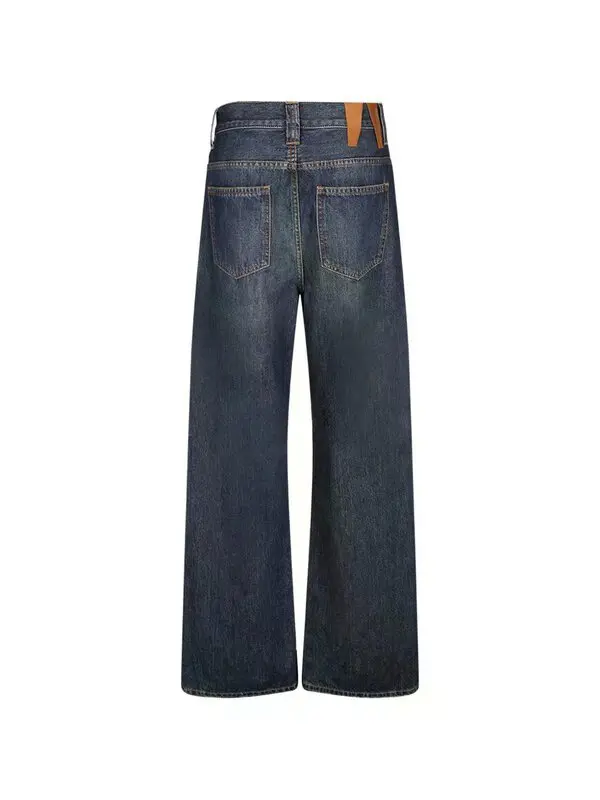 DARKPARK Lexie Faded Wide-leg Jeans