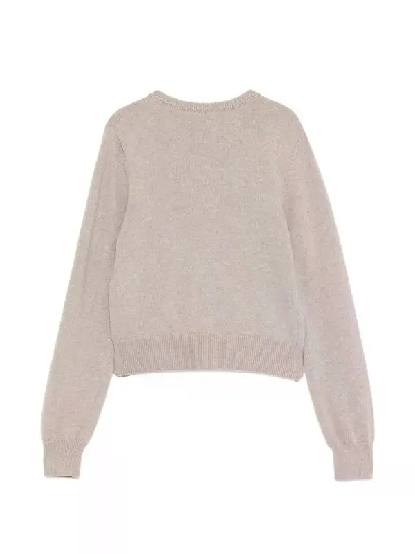 BARRIE Mismatched-buttons Cardigan