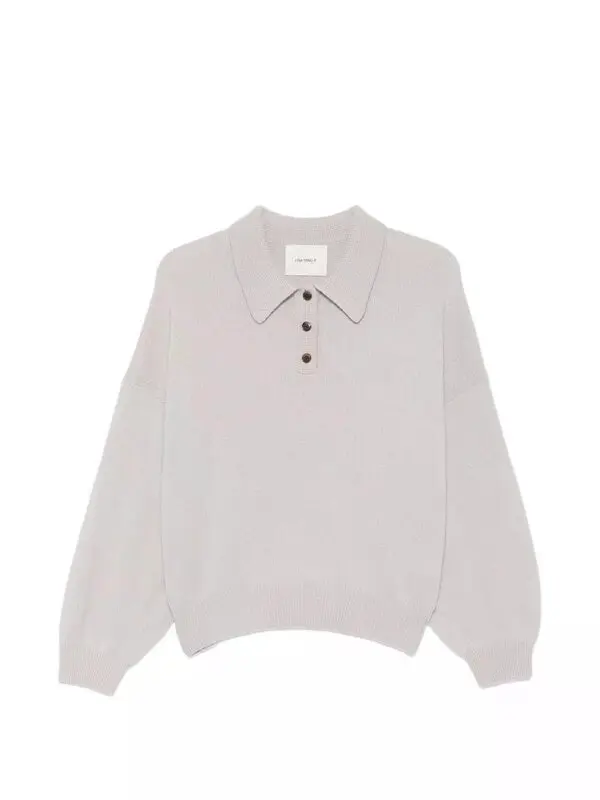 LISA YANG Polo-collar Sweater - Neutrals