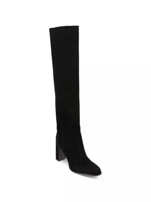 JIMMY CHOO Caly Over-the-knee 85 Suede Knee-high Boots