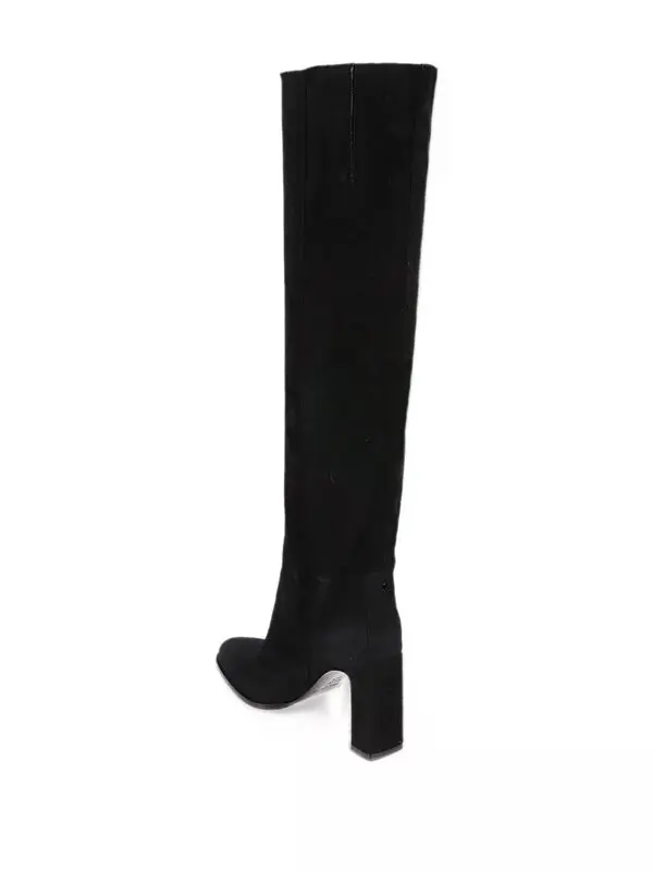 JIMMY CHOO Caly Over-the-knee 85 Suede Knee-high Boots