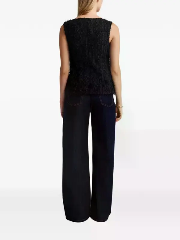 Anna Quan Magda Textured Button-up Top