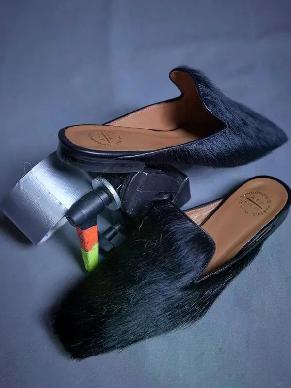 ATP ATELIER Cles Pony-effect Leather Mules - Black