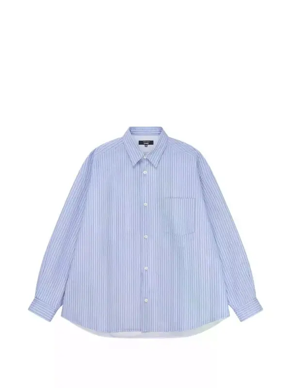Comme Des Garçons Striped-print Long-sleeve Shirt