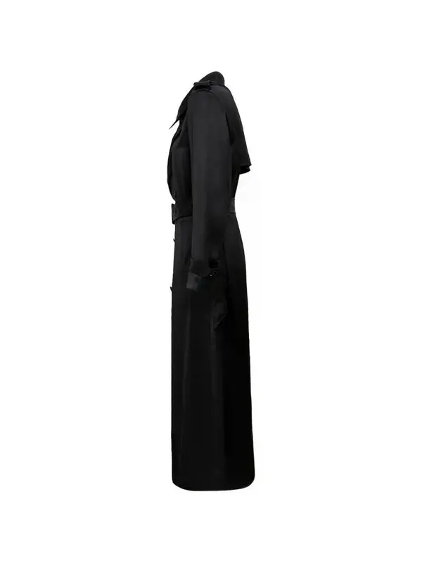 Simkhai Alvida Belted Double-breasted Trench Coat