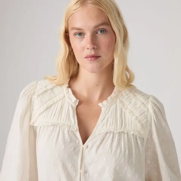 LEVI'S Lee Soft Cotton Dobby Blouse