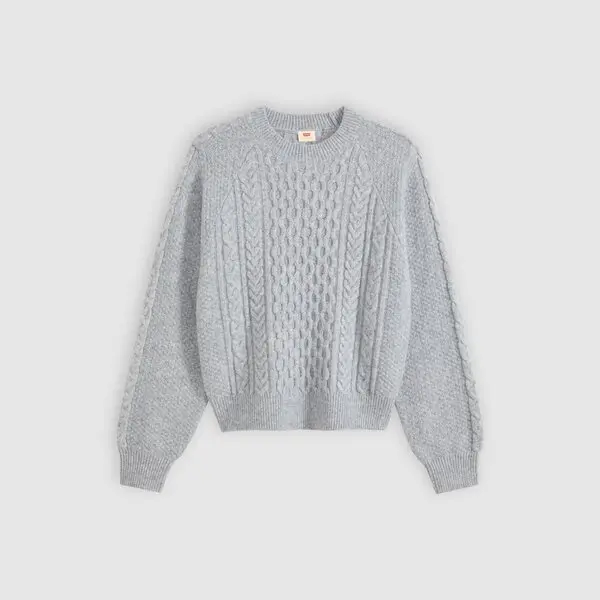 LEVI'S Jolie Cable Crewneck Sweater