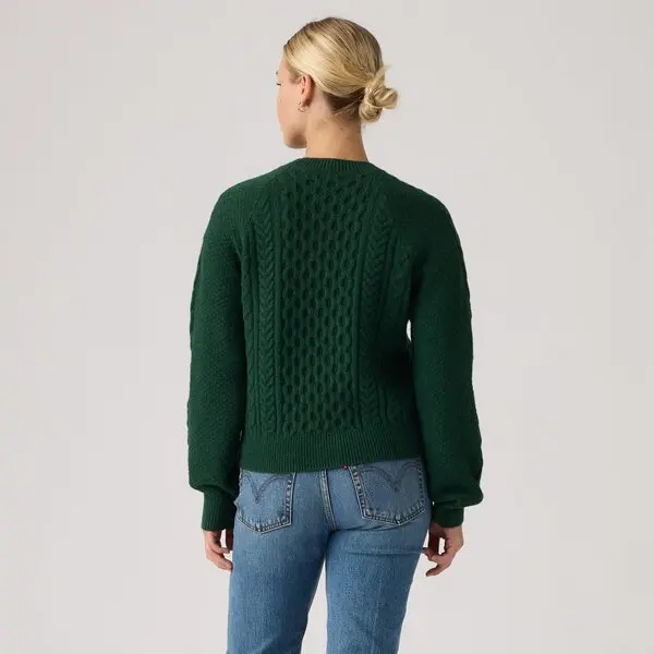 LEVI'S Jolie Cable Crewneck Sweater