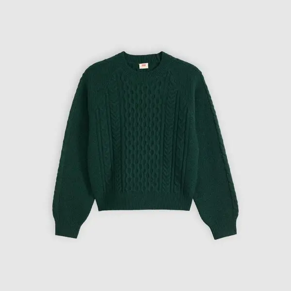 LEVI'S Jolie Cable Crewneck Sweater