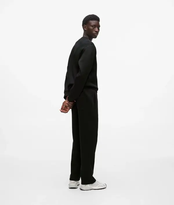Karl Lagerfeld Logo Straight-leg Sweatpants