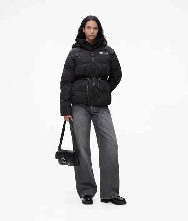 Karl Lagerfeld Transformable Puffer Jacket