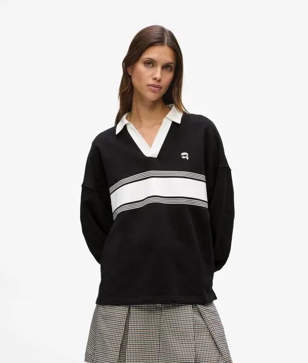 Karl Lagerfeld Ikon Rugby Sweatshirt