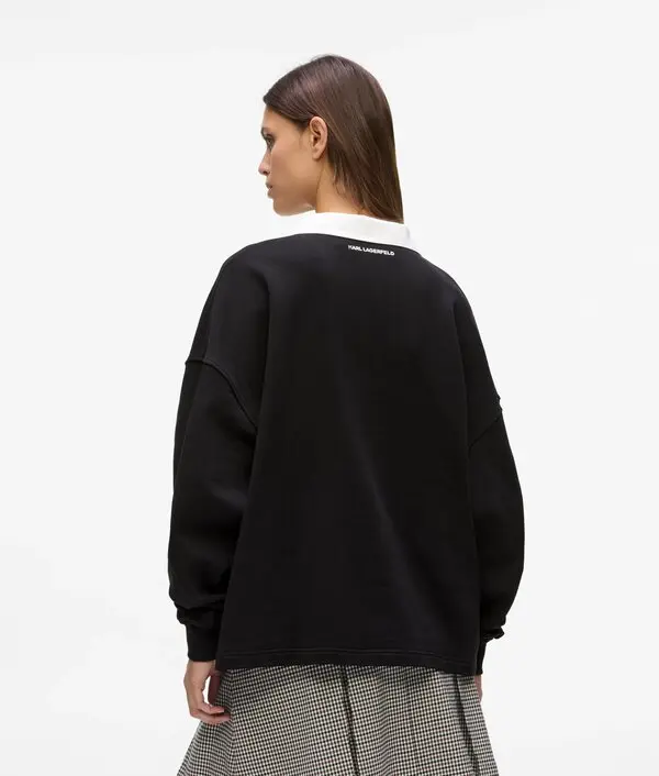 Karl Lagerfeld Ikon Rugby Sweatshirt