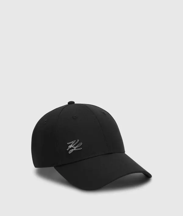 Karl Lagerfeld K/autograph Pin Cap - Black