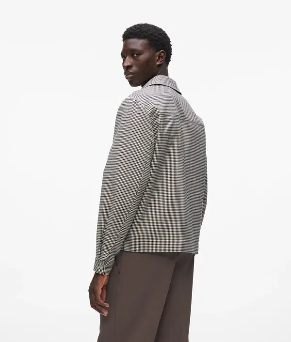 Karl Lagerfeld Ikon Checked Jacket
